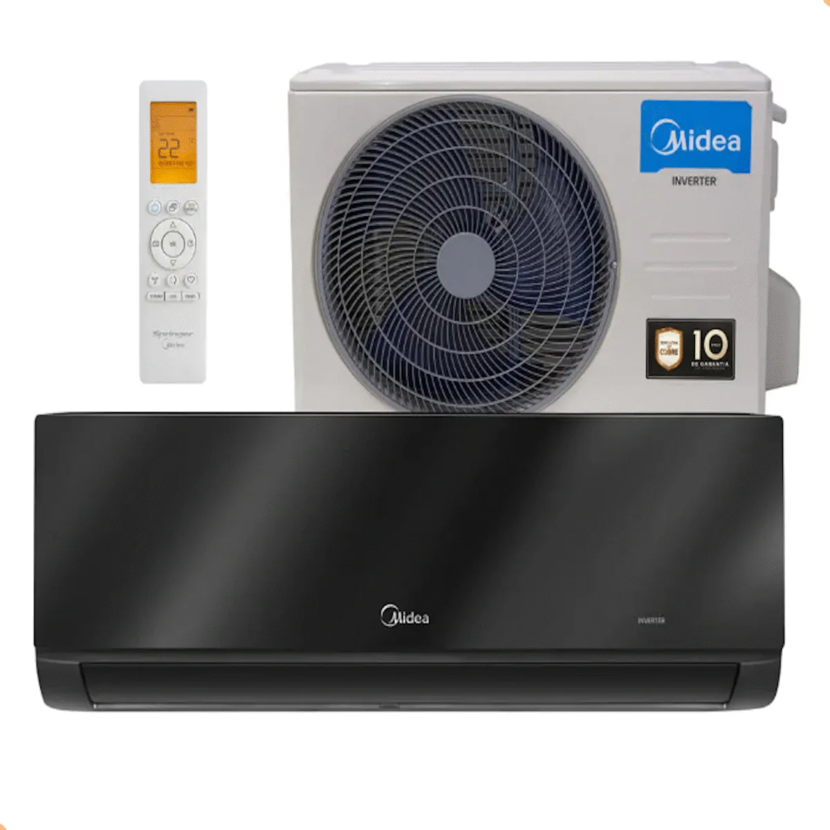 Ar-Condicionado Split Hi-Wall Midea Inverter Xtreme Save Connect Black ...